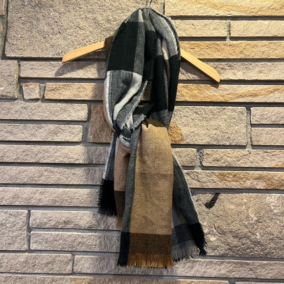 Echo | Accessories | Echo Long Plaid Scarfwrap Coastal Grandma Preppy ...